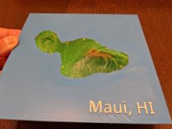 maui topo map 3D Models | Page 1 | STLFinder