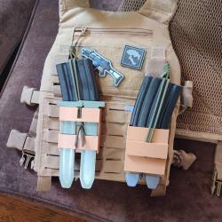 london bridge trading lbt 6146a open top single rifle pouch woodland ...