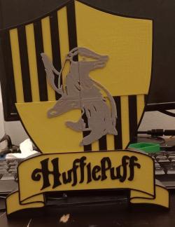 hufflepuff house crest 3D Models | Page 1 | STLFinder