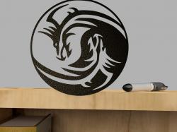 draw a yin yang 3D Models | Page 1 | STLFinder