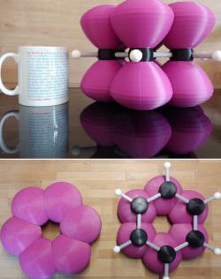 benzene model | Page 1 | STLFinder