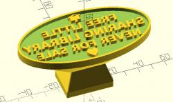 library stamp 3D Models | Page 1 | STLFinder