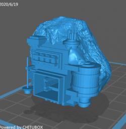Asteroid Mining Platform SciFi 3D Models | Page 1 | STLFinder
