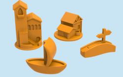 catan pieces set 3D Models | Page 1 | STLFinder