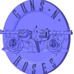 logo guns and roses 3D Models | Page 1 | STLFinder