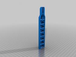 22lr k baffles suppressor aac element 2 like baffles 3d models ...