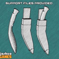 kukri sheath 3D Models | Page 1 | STLFinder