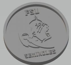 florida state seminoles logo 3D Models | Page 1 | STLFinder