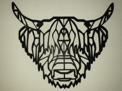 highland cow colouring page printable not realistic 3D Models | Page 1 ...