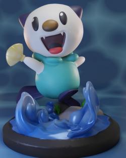 oshawott 3d | Page 1 | STLFinder