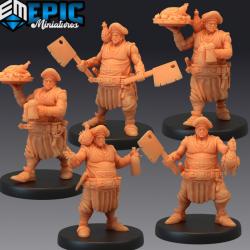 butcher villager 3d models 【 STLFinder