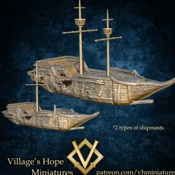 ghost pirate ship 3D Models | Page 1 | STLFinder