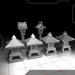 japanese shrine lamp 3D Models | Page 1 | STLFinder