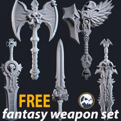 scarecrow animated weapon set free 3D Models | Page 1 | STLFinder