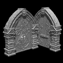 wirecrafters 3 x7 double doors with crach bar 3D Models | Page 1 ...