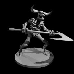 skeleton minotaur 3d models 【 STLFinder