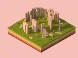 stonehenge cartoon 3D Models | Page 1 | STLFinder