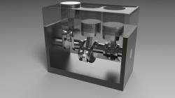 inline 3 engine 3d models 【 STLFinder