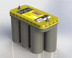 optima battery dimensions 3d models 【 STLFinder