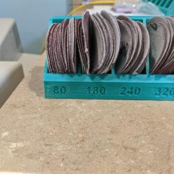 sanding disc organizer 3D Models | Page 1 | STLFinder