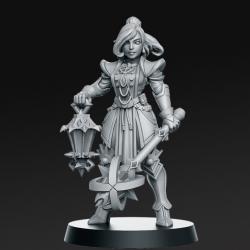 dnd female paladin 3D Models | Page 1 | STLFinder