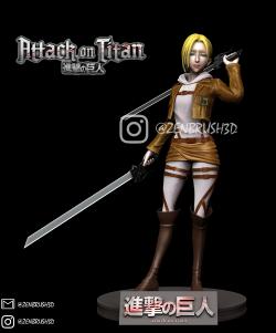 annie leonhart attack on titan 3D Models | Page 1 | STLFinder