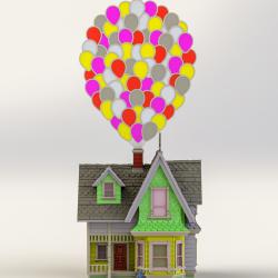 the house from the movie up 3D Models | Page 1 | STLFinder