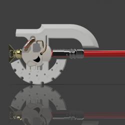 warhammer 40k chain axe replica 3d print | Page 1 | STLFinder