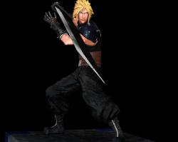 cloud strife remake render 3D Models | Page 1 | STLFinder