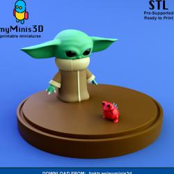 3d print grogu 【 STLFinder