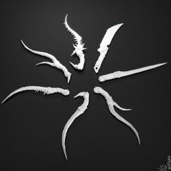 bone bladed weapons 3D Models | Page 1 | STLFinder