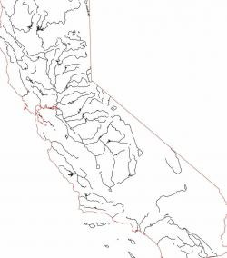 detailed california map 3d models 【 STLFinder