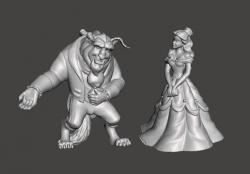 beauty and the beast stl 3D Models | Page 1 | STLFinder