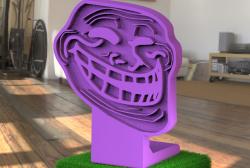 happy troll face 3D Models | Page 1 | STLFinder