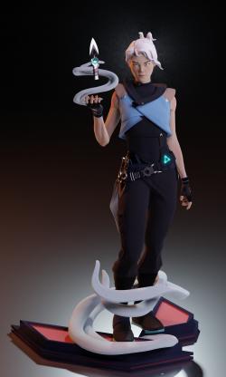 jett valorant art 3D Models | Page 1 | STLFinder