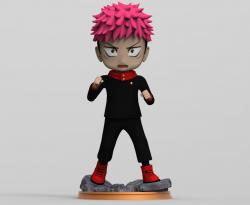 jujutsu kaisen yuji itadori 3d models 【 STLFinder