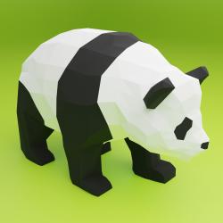 Low Poly Panda 3D Models | Page 1 | STLFinder