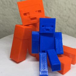 the flexing guys planet minecraft 3D Models | Page 1 | STLFinder