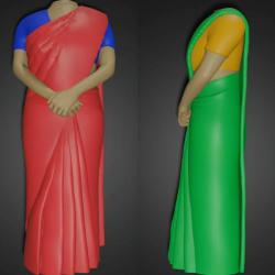 faiwell uniqye hand printed saree pinterest images 3D Models | Page 1 ...