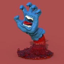 screaming hand 3d models 【 STLFinder