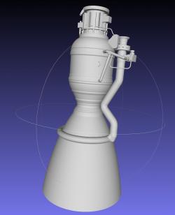 merlin rocket engine family 3D Models | Page 1 | STLFinder