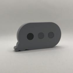 imessage typing bubble 3D Models | Page 1 | STLFinder