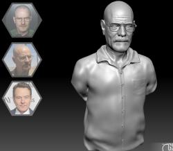 walter white breaking bad 3D Models | Page 1 | STLFinder