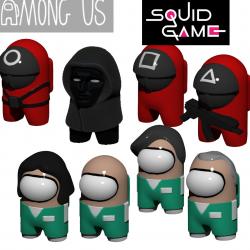 among us squid game 3D Models | Page 1 | STLFinder