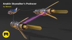 anakin skywalker podracer 3D Models | Page 1 | STLFinder