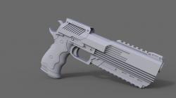 cyberpunk pistol 3D Models | Page 1 | STLFinder