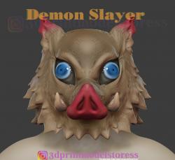inosuke demon slayer cosplay 3D Models | Page 1 | STLFinder