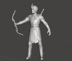 elven woman 3d models 【 STLFinder