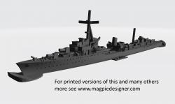 d103 luetjens class german destroyer 3D Models | Page 1 | STLFinder