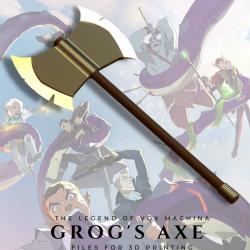 legend of vox machina grog 3D Models | Page 1 | STLFinder